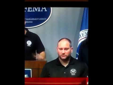 FEMA Sign Language Interpreter interpreting in Texas Detroit Deaf Newspaper 82817