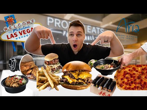 I Spent $100 at Aria’s Proper Eats Food Hall In Las Vegas