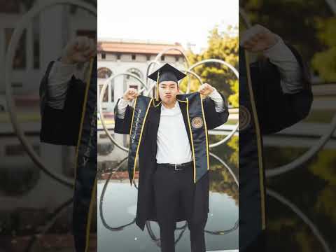 Taking little bros graduation pictures #shorts #photography