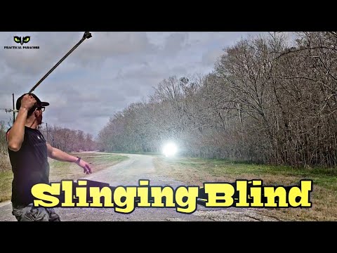 Slinging Blind 150 Feet