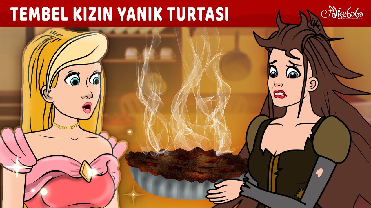 Tembel Kızın Yanık Turtası 💥 | Adisebaba Masallar