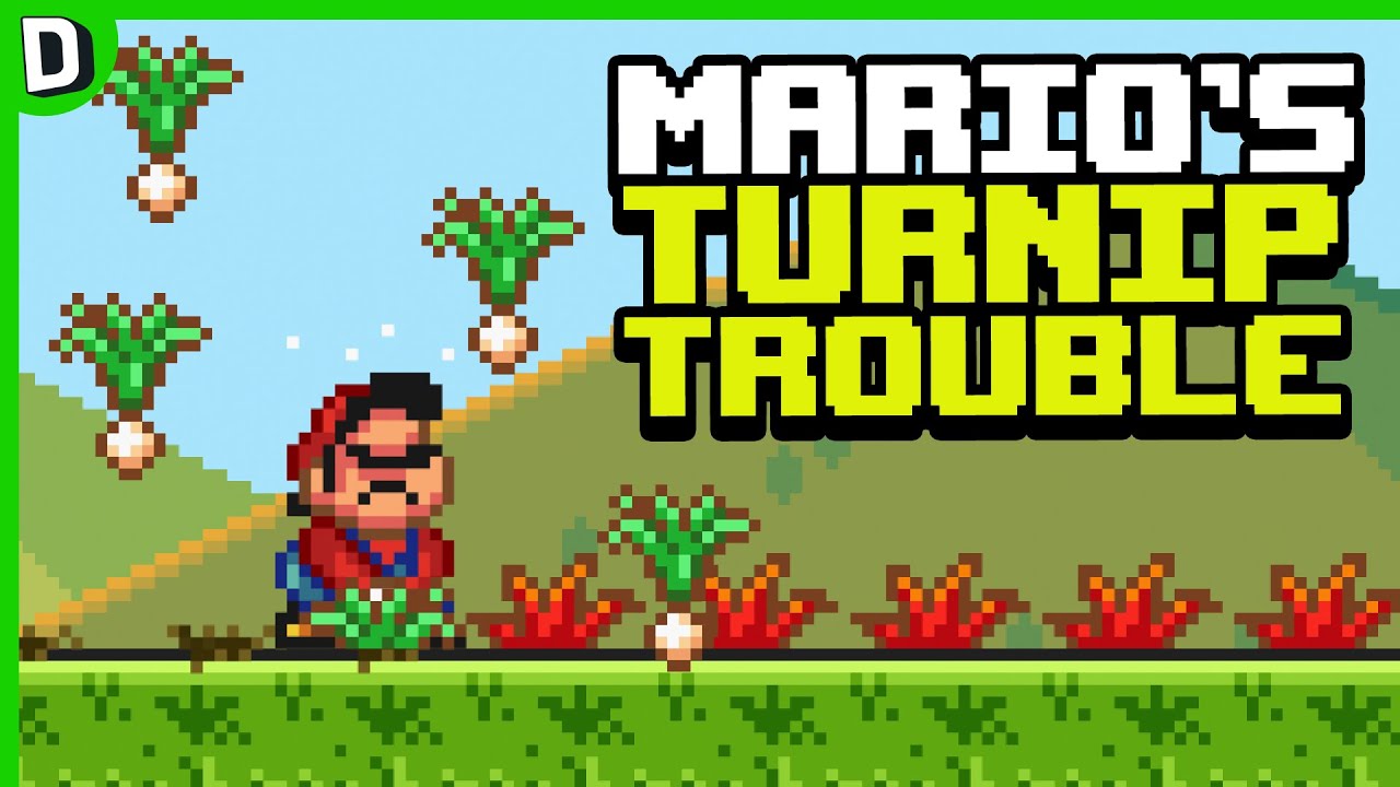 Super Mario's Turnip Trouble Harvest!
