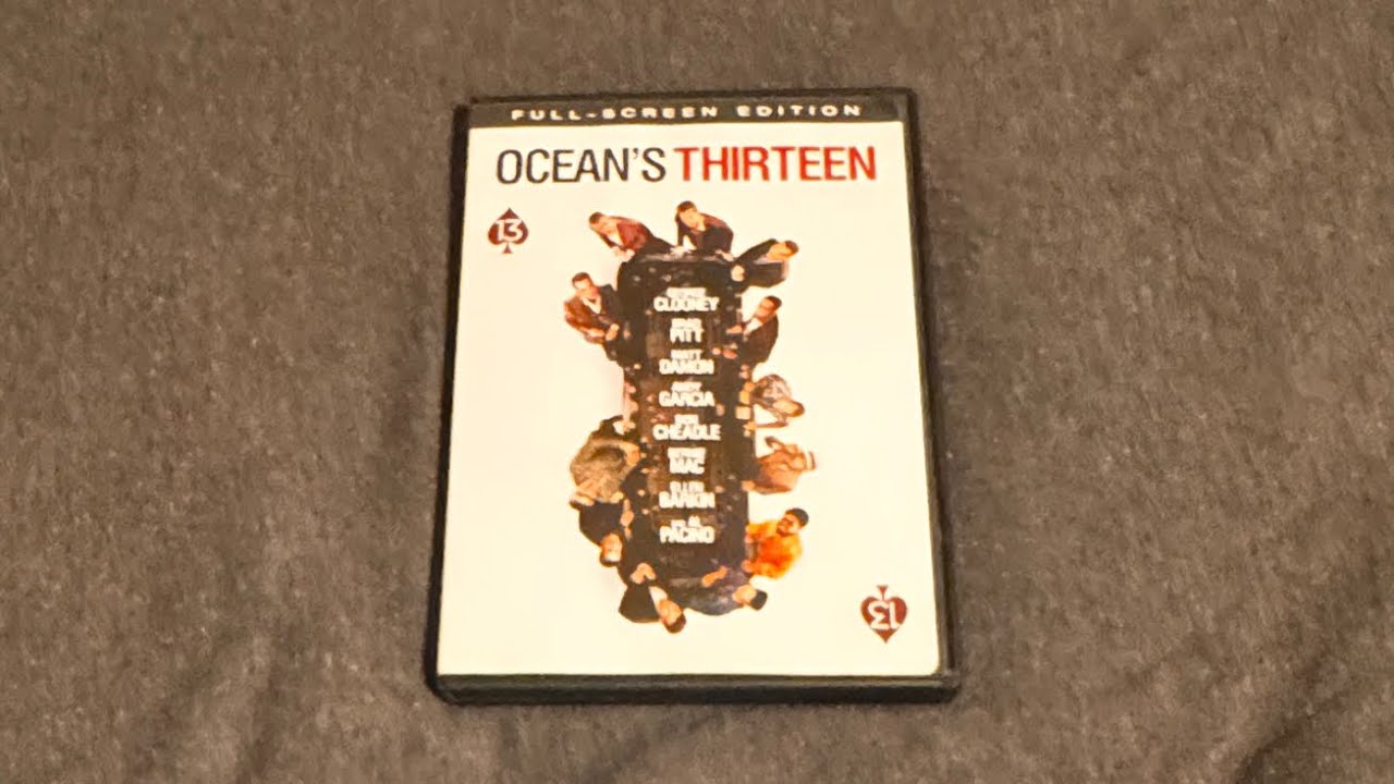 Opening to Ocean’s Thirteen 2007 DVD