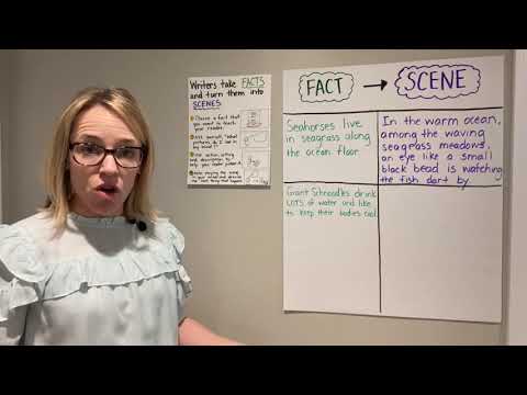 Writers Can Turn Facts Into Scenes - Language Arts, Writing, Grades 3 - 6