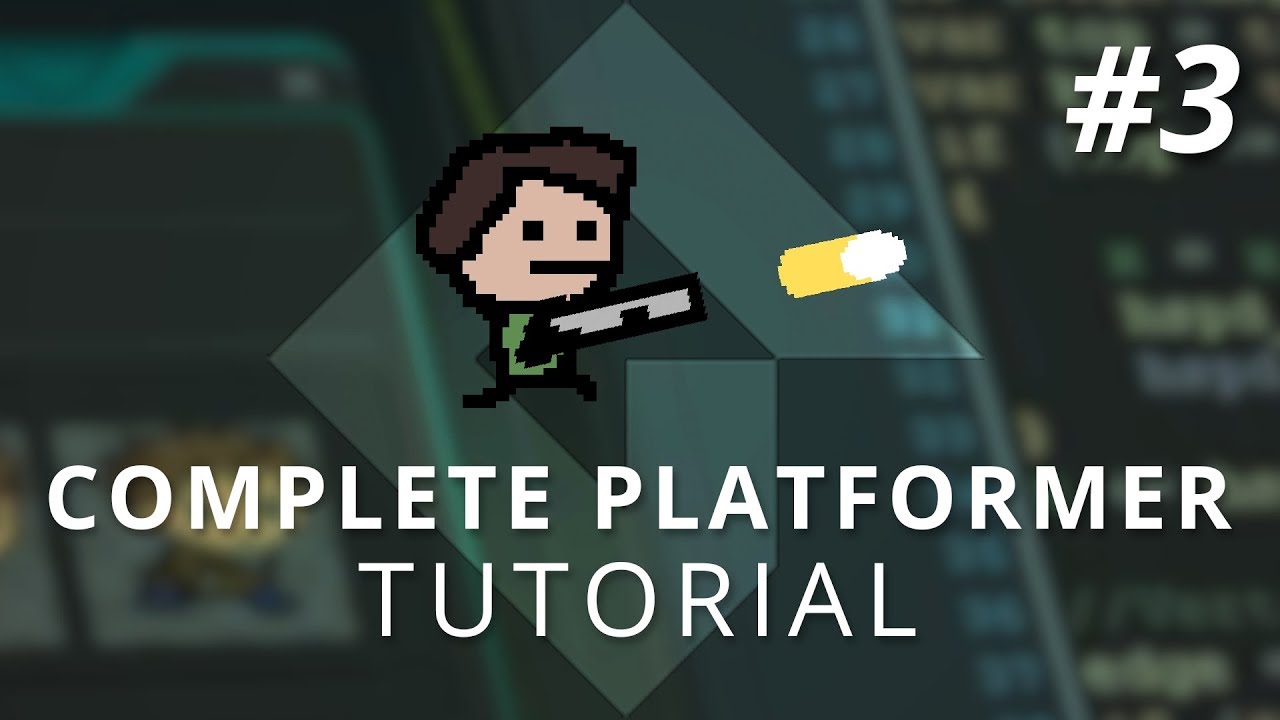 GameMaker Studio 2: Complete Platformer Tutorial (Part 3: Shooting & Recoil)