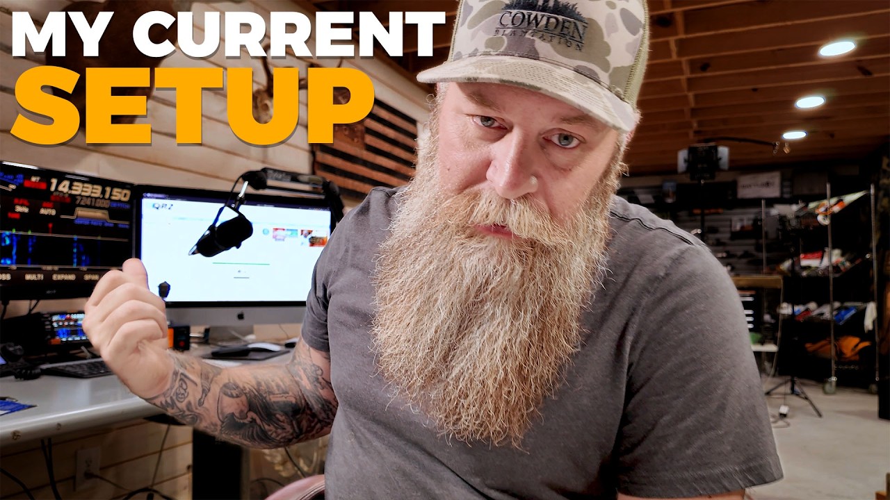 My HAM Shack Right Now (2025 Setup Tour with @CURRIN1776 )