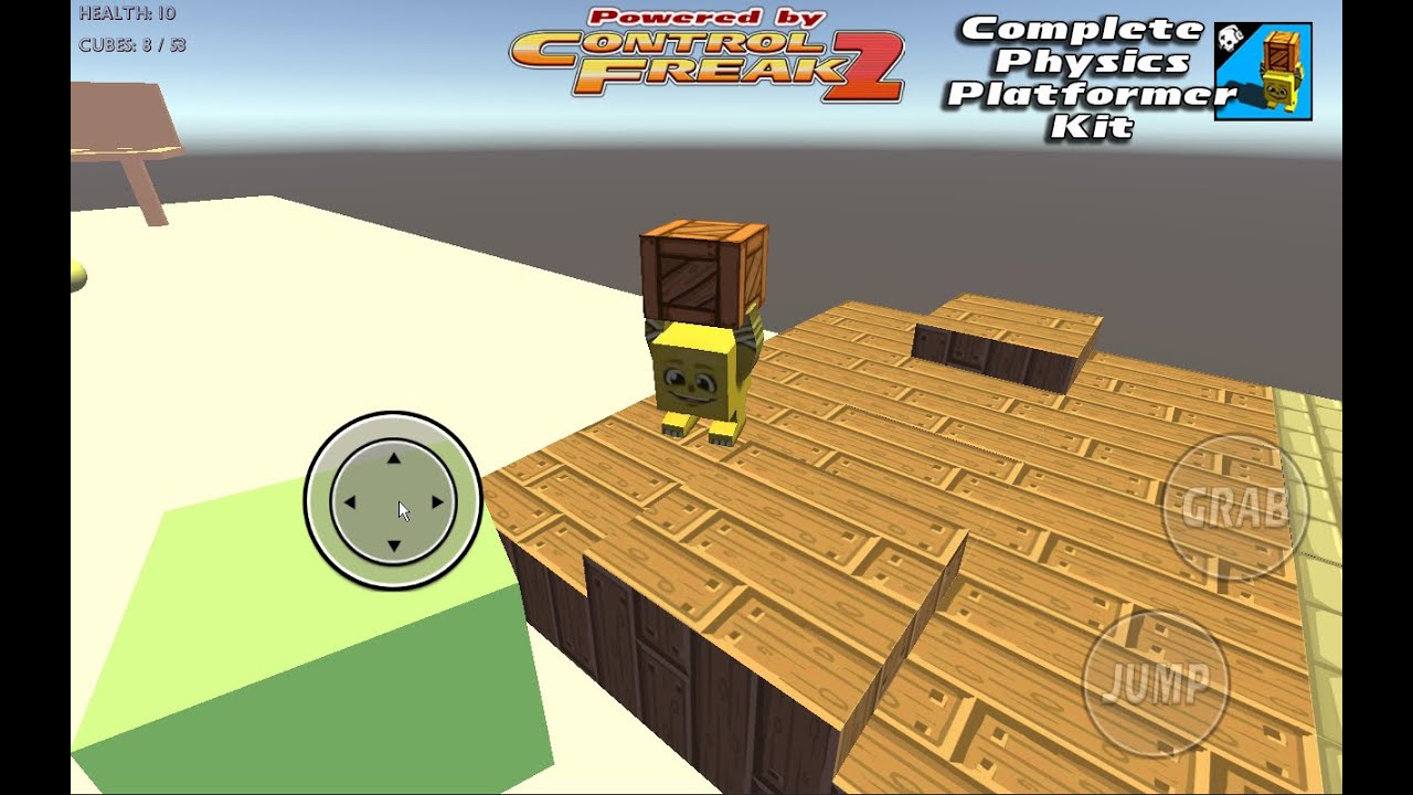 Control Freak 2 - Complete Physics Platformer Kit Integration Tutorial