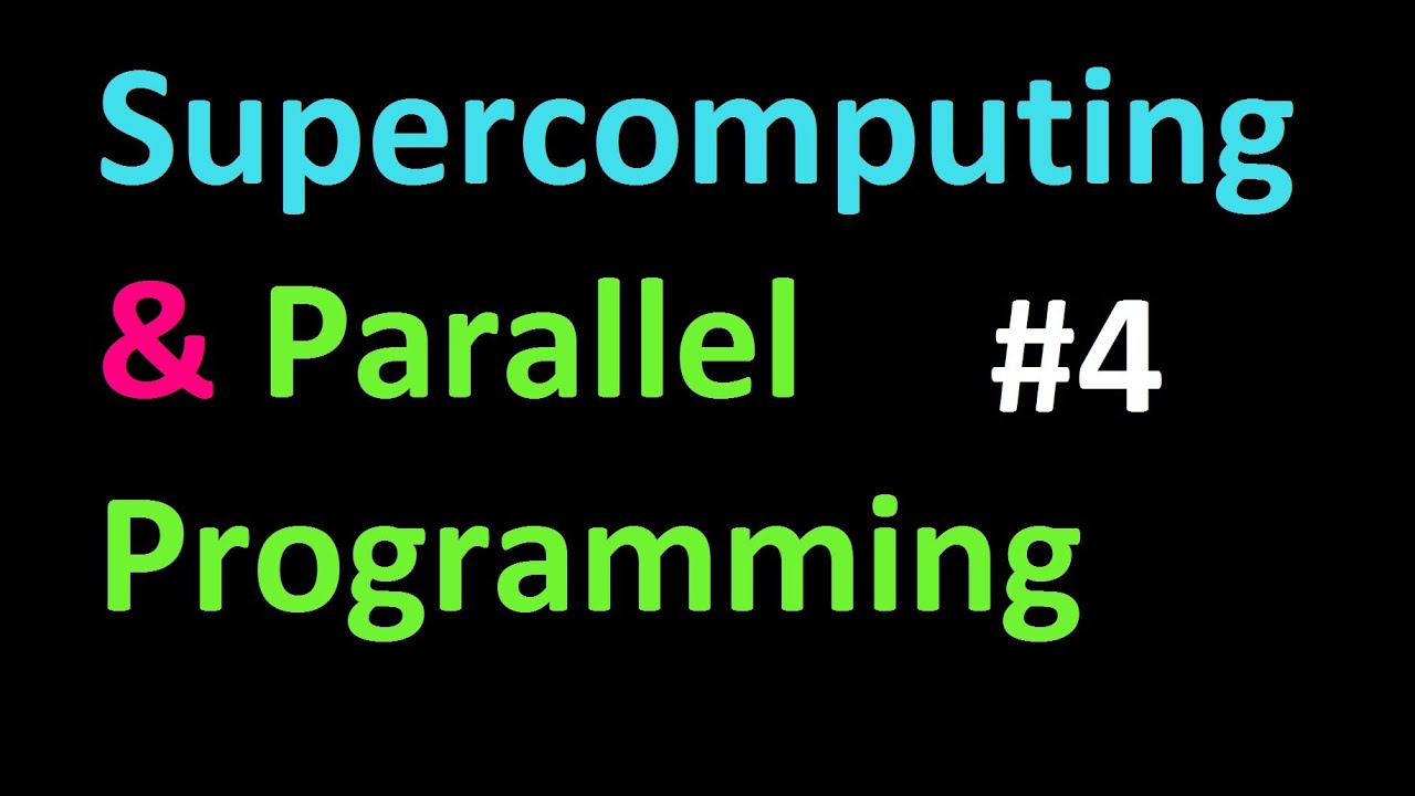 Network Size tutorial- Supercomputing and Parallel Programming in Python and MPI 4