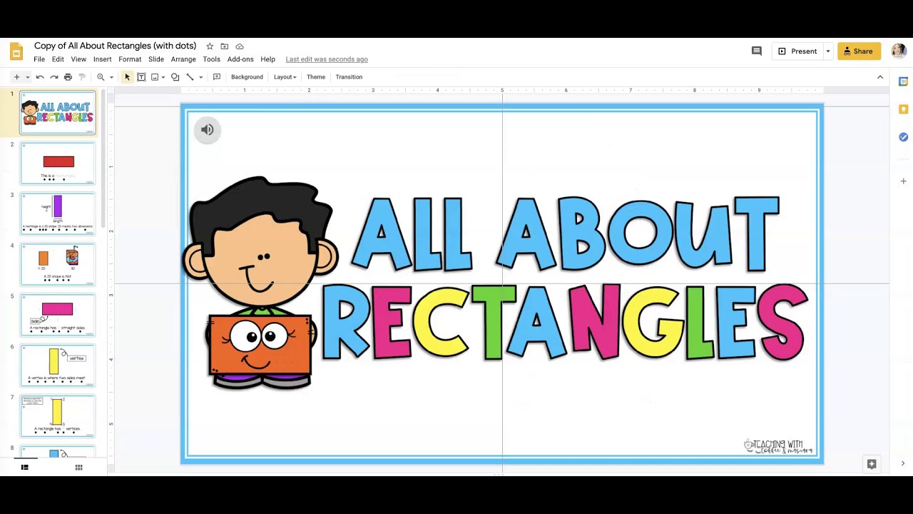 Preview of 2D Shape Books- All About Rectangles