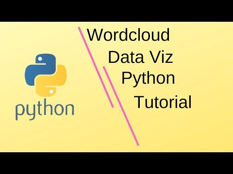 Python Reddit Wordcloud Data Visualization Tutorial