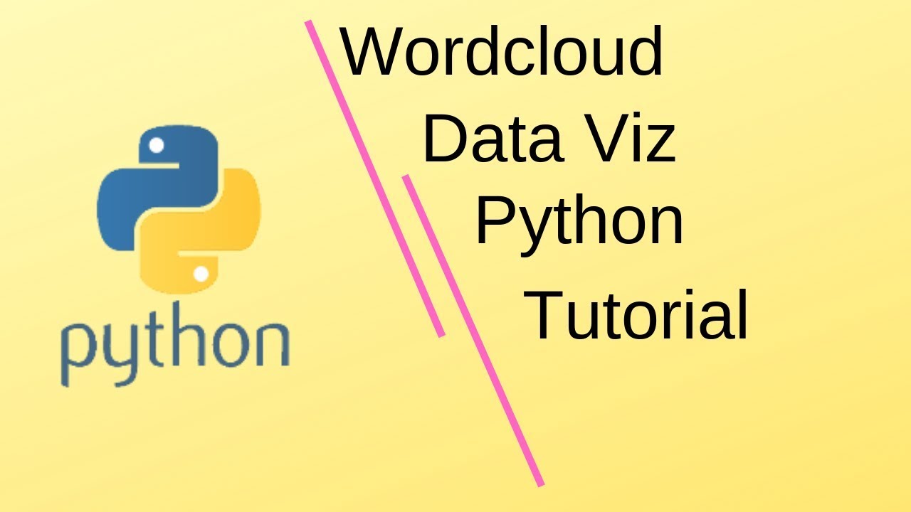 Python Reddit Wordcloud Data Visualization Tutorial