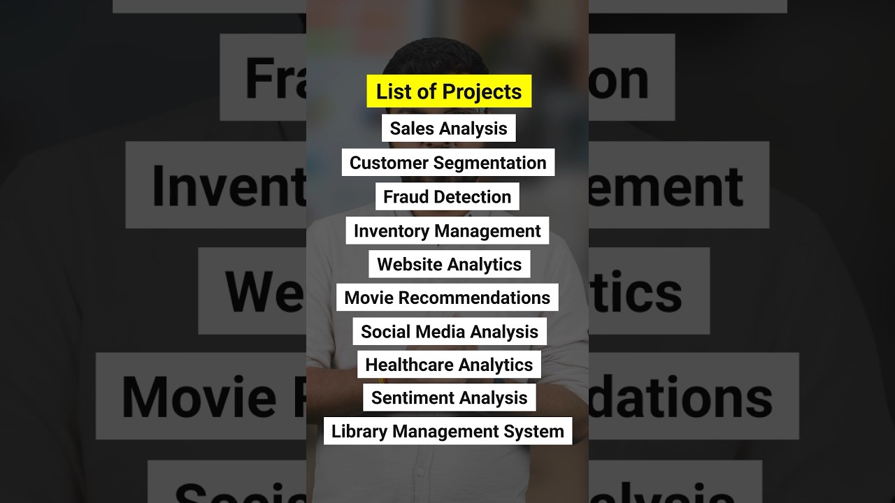 10 SQL Projects for your Data Analyst Portfolio/Resume! Must DO🔥🔥 #dataanalytics #sql #project