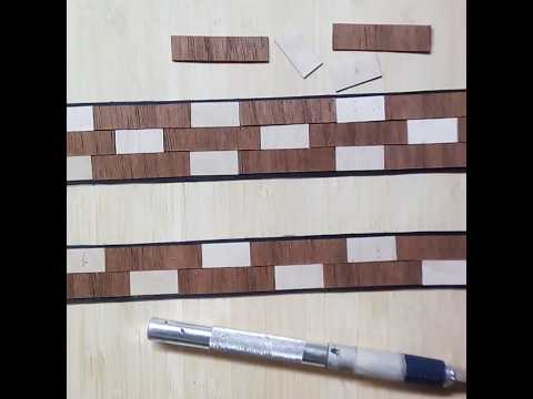 cómo hacer grecas de chapa de madera. #art #craft #woodworking