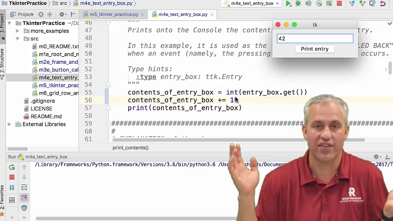 Python ev3dev - 03 MQTT - 04 Tkinter Entry Box