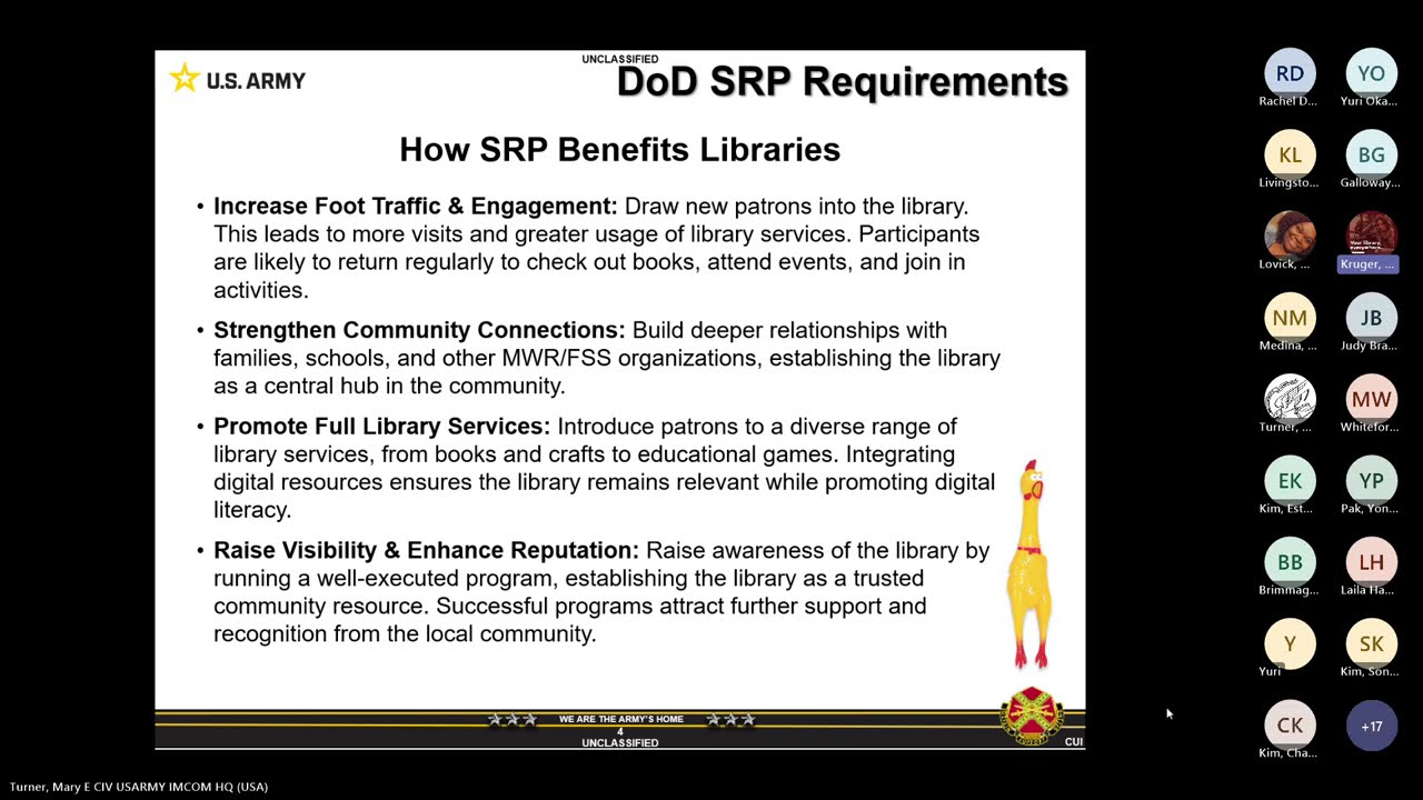 Summer Reading Program Training - 14 Jan 2026