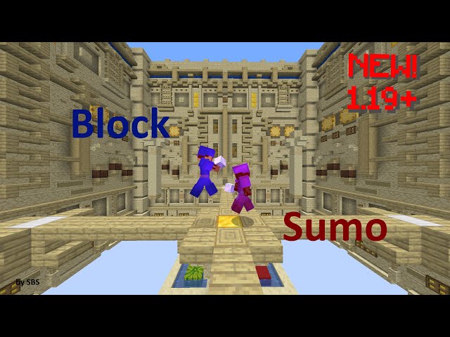 BLOCK SUMO Minigame by SkyblockSquad l 1.19+ Minecraft Map