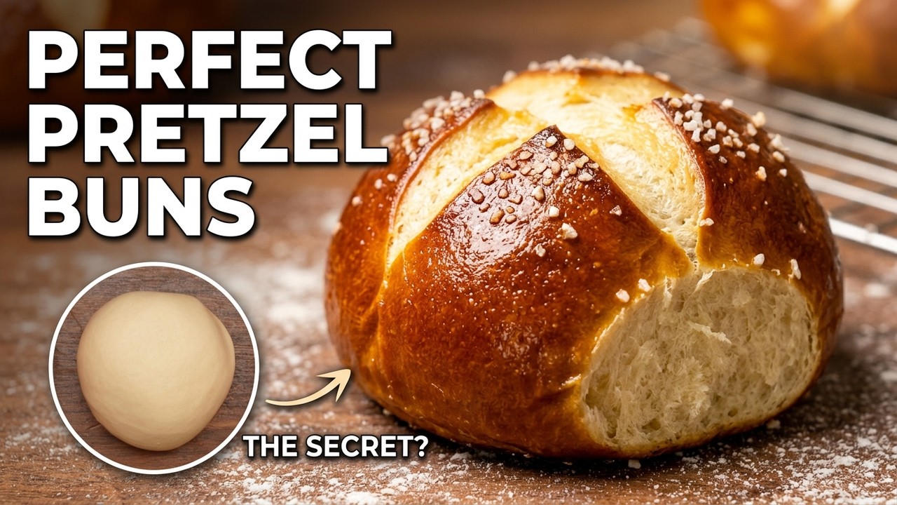 This Pretzel Bun Trick Makes Them Bakery Perfect