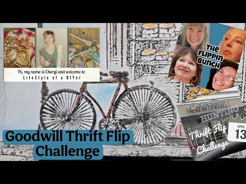 Goodwill Hunting Thrift Flip Challenge hosted by The Flippin Bunch and @lifestyleofadiyer