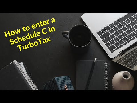 How to file a Schedule C in TurboTax