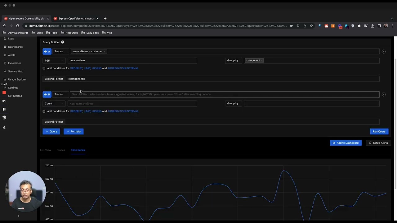 Exploring the New Trace Explorer Page - SigNoz