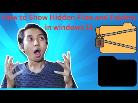 Show hidden files and folders windows 11