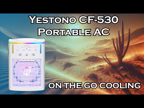 ❄️ Yestono CF-530 Portable AC Unboxing & Review | USB-Powered Cooling for Camping & Emergencies!