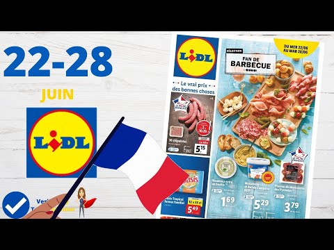 ARRIVAGE LIDL CATALOGUE Du 22 06 au 28 06 2022