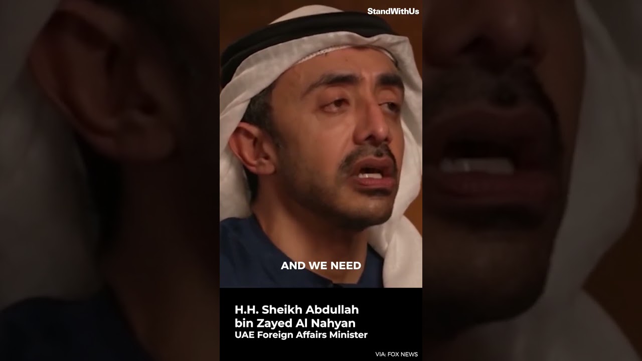 UAE Foreign Minister H.H. Sheikh Abdullah bin Zayed Al Nahyan shares what should come next for Gaza