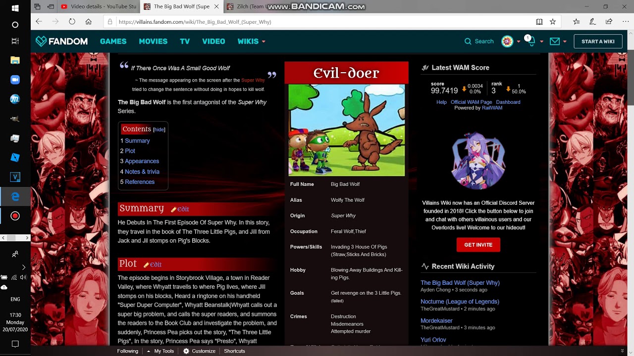 The Big Bad Wolf In Villains Wiki (Super Why!)