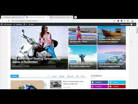 how to install bootnews wordpress theme from zip