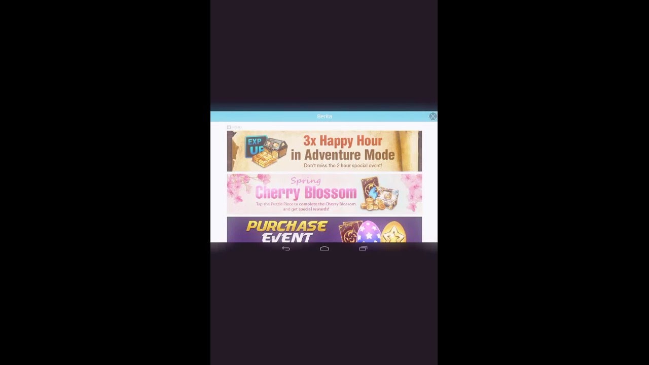 Event ERROR (a PHP error Encountered)