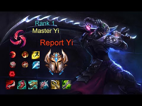 Best Master Yi world | Report Yi| League of Legends montage | Lethality Master Yi