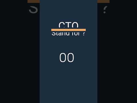 CTO means ?