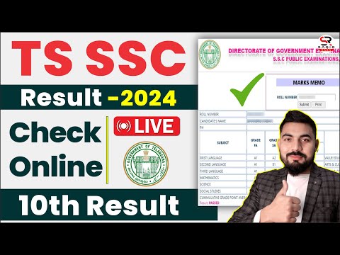 Telangana SSC results 2024 live 🔴 | TS SSC board result 2024 | how to check TS 10th result 2024