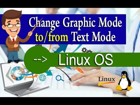 Change Graphic Mode to/from Text Mode on Ubuntu Linux