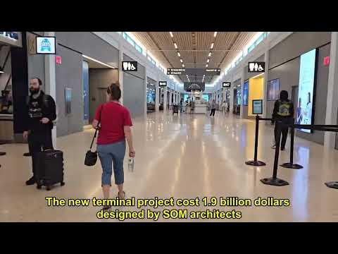 Kansas City International Airport New Terminal Walkthrough And Walking Challenge