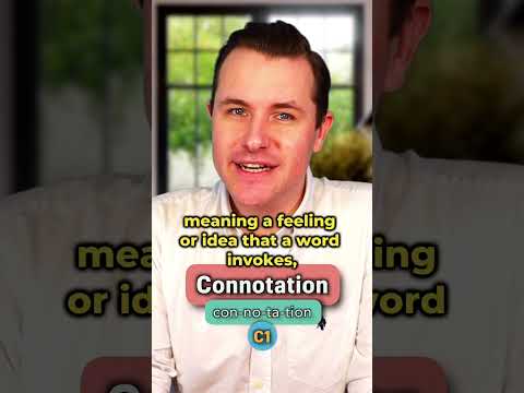 Connotation - Meaning, Pronunciation, Synonyms and an Example Sentence (English Word of the Day)