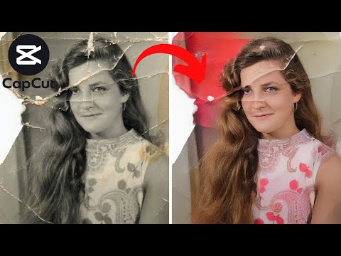 Restore Old Photos by One Click in Capcut pc