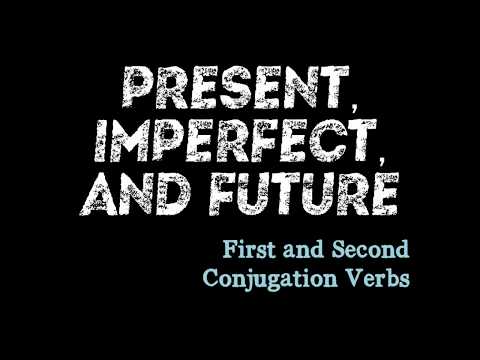 Latin Imperfect and Future 1st and 2nd Conjugation