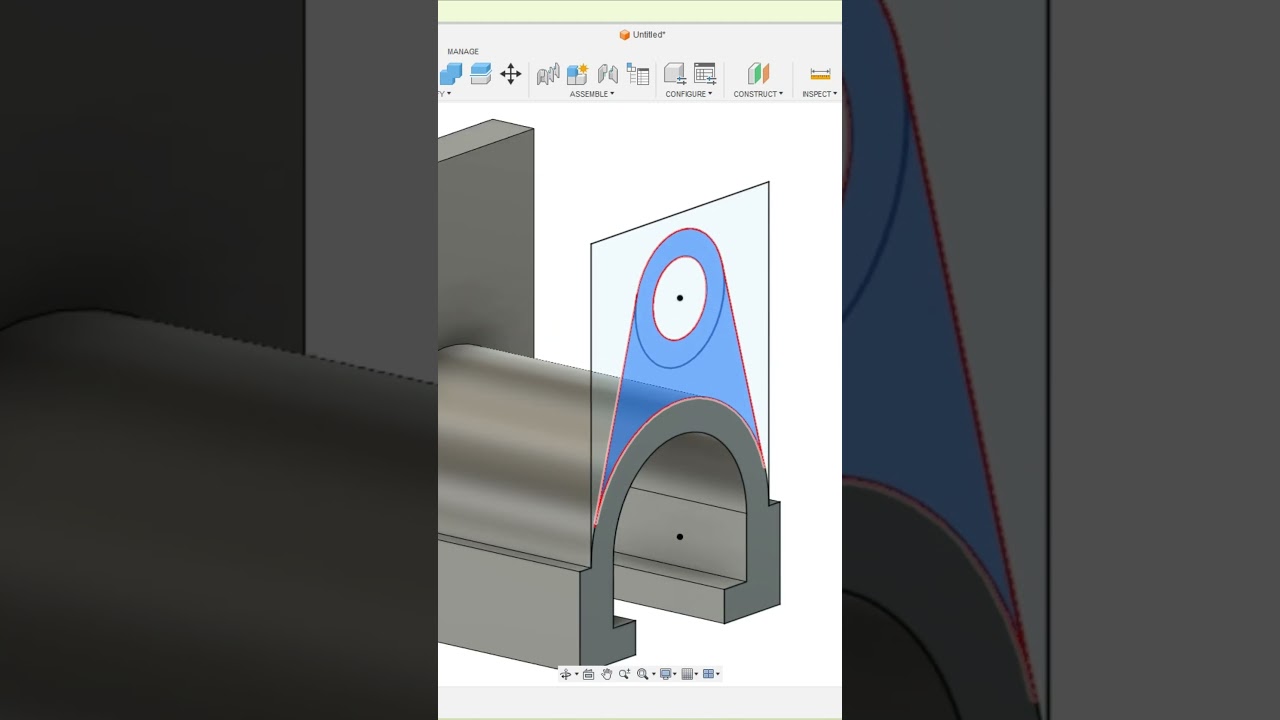 Fusion360 Part Modeling Tutorial-165. #design #3dmodeling #modelingtutorial #engineering#fusion360
