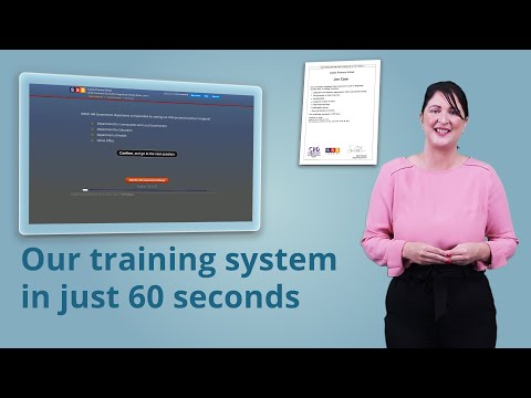Overview of the SSS Learning safeguarding training system.