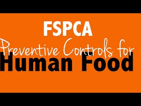 FSPCA Preventive Controls for Human Food Blended Course