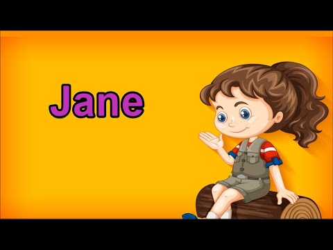 How to Pronounce Jane