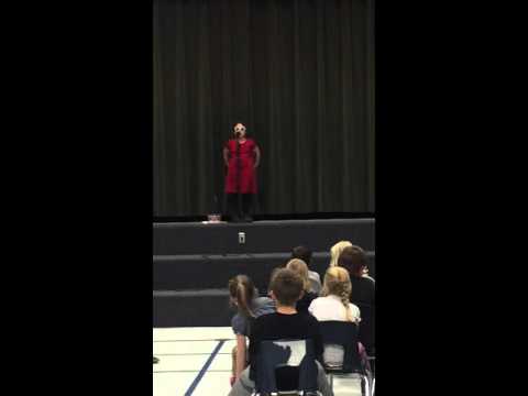 Little Red Riding Hood, told by Olivia at Story Telling Festival