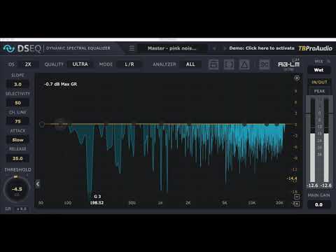 TBProAudio releases DSEQ, a dynamic spectral equalizer for Windows and ...