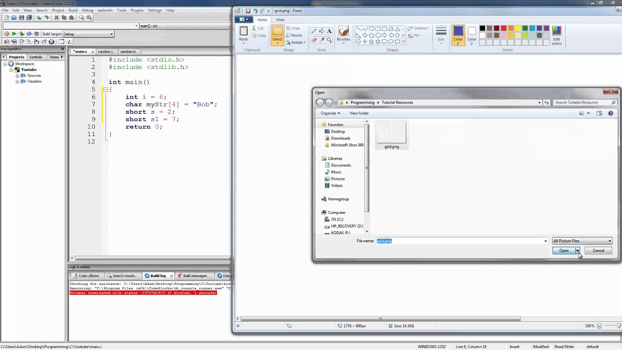 C Programming Tutorial 62, The Stack