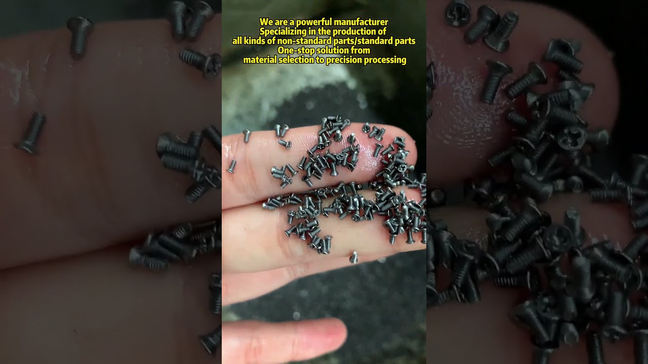 M1.2 Micro screw #factoryproducts #bolt #stainlesssteel #fastener#manufacture #screw