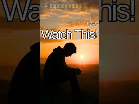 This Bible Verse Will Calm Your Anxious Heart #jesussaves #wordoflife #fyp #hopeunending