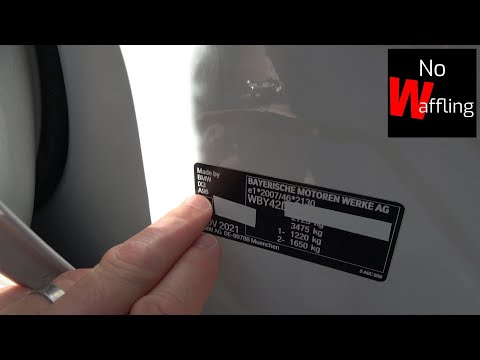How to FIND PAINT CODE on your BMW iX3 - Locating the exact colour code