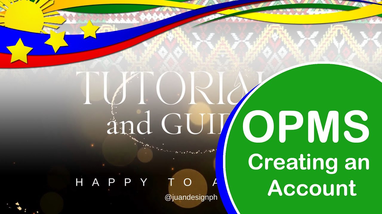 OPMS Account Registration
